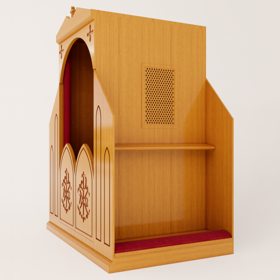 Confessionário Gótico