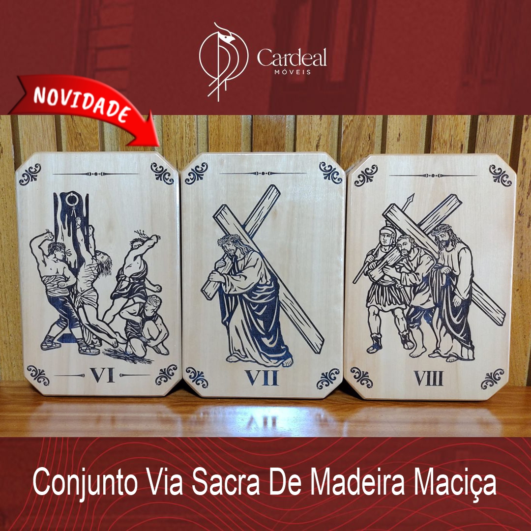 Via Sacra e Quadros Personalizados a Laser